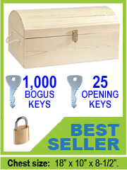 Treasure Chest Promotion.com | The Promotional Treasure Chest Lucky Key ...